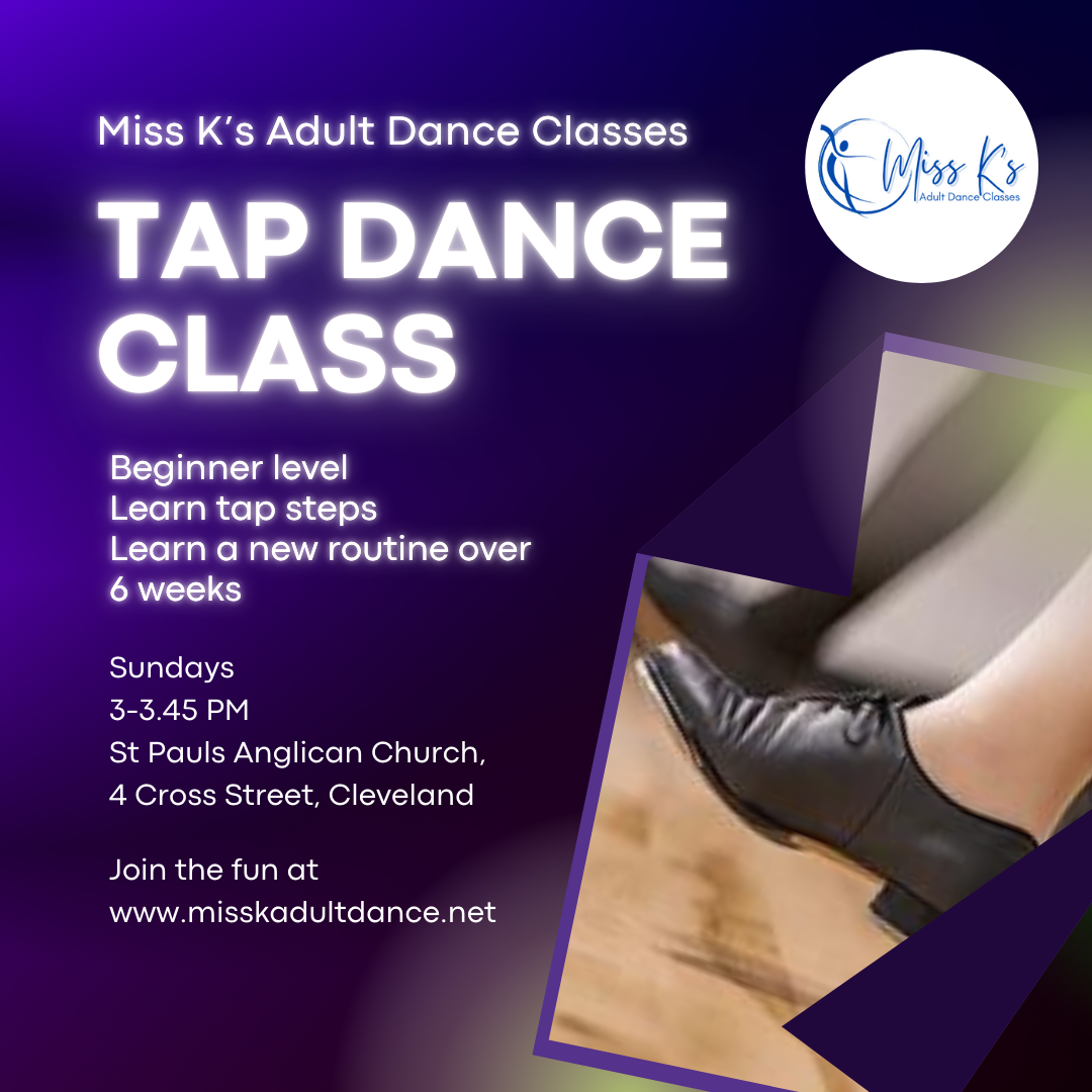 Tap Dance Class - 6 week course | Miss K's Adult Dance Classes